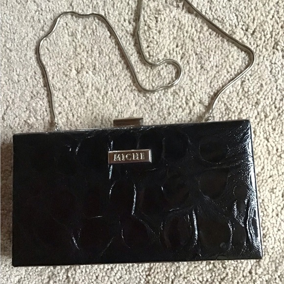 Miche | Bags | Miche Black Clutch Bag | Poshmark